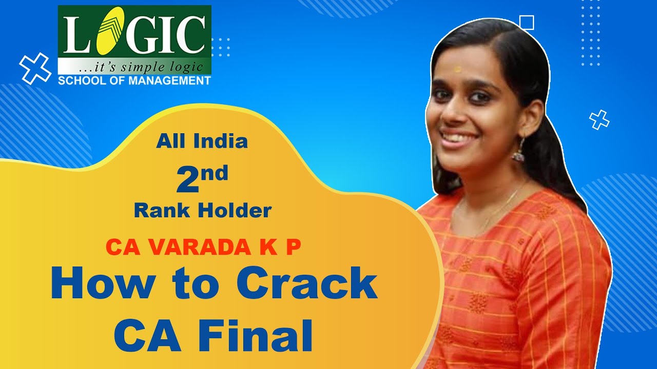All India 2nd Rank in CA Final | How to get a rank in CA exam | CA ...