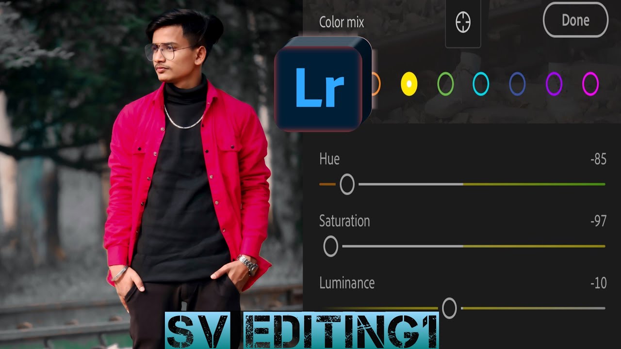 lightroom se dark background kaise edit kare #trending #viralvideo # ...