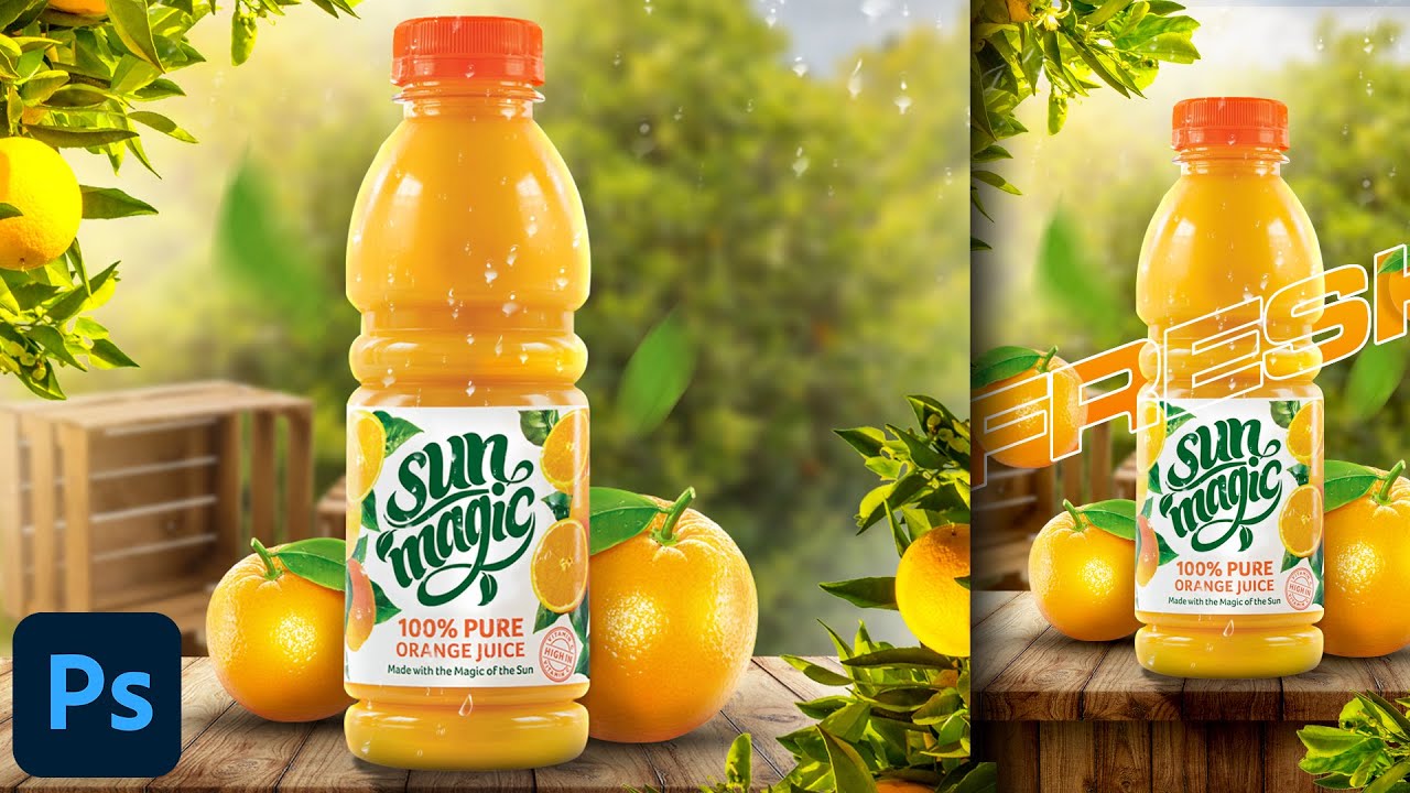 Photoshop Tutorial | Creating Stunning Designs | Product Manipulation ...