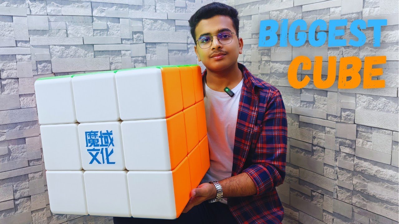 Unboxing World's BIGGEST Rubik's cube 🤯 - YouTube