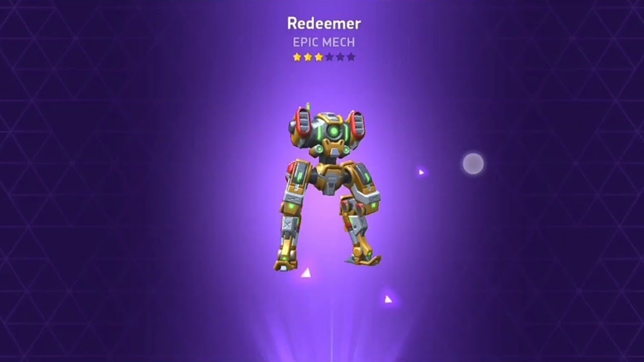 REDEEMER UNLOCKED MECH ARENA NEW MECH 🥳 - YouTube