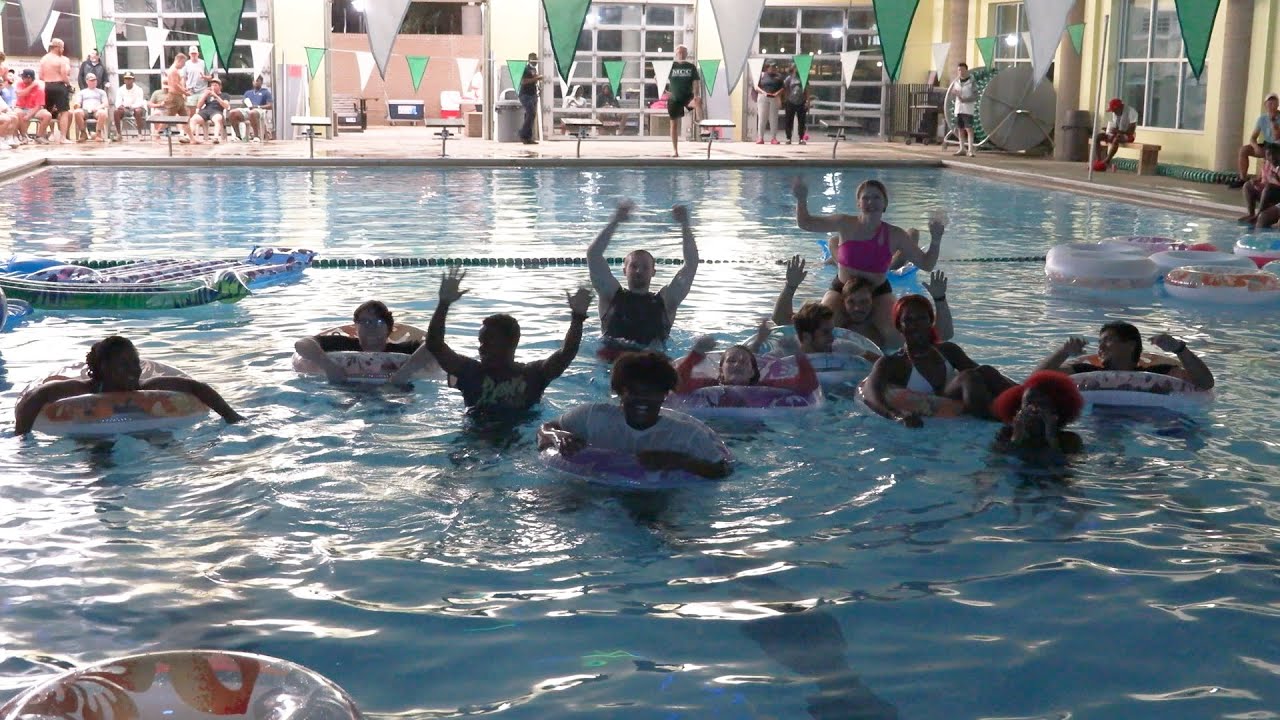 MCC: Jaws Pool Party - YouTube