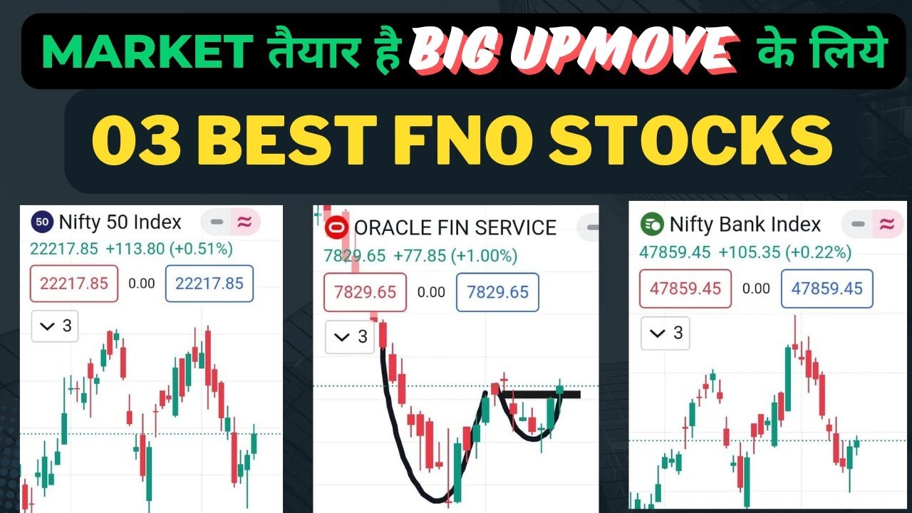 Market तैयार है Big Upmove के लिए ।। 03 best FNO stocks 🔥💥 - YouTube