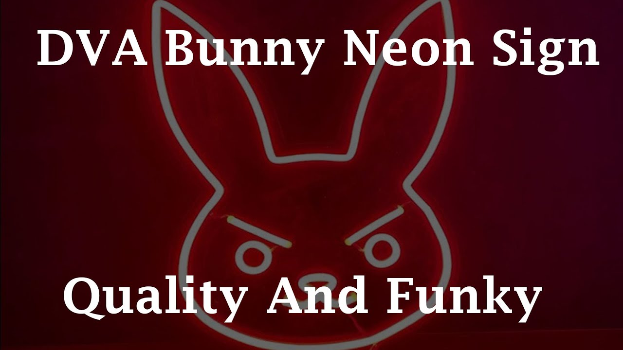 DVA Bunny Neon Sign | Quality Neon Sign For Your Home Displays | Get ...