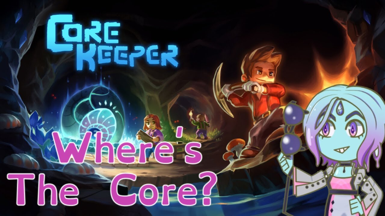 Surviving A Cave And Saving My Core? 【Core Keeper】 - YouTube