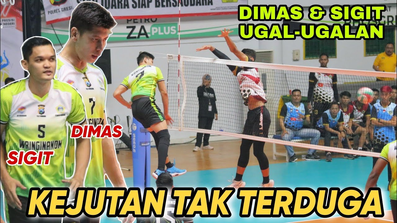 DIMAS SAPUTRA & SIGIT NGAMUK ️GRAND FINAL KAPOLRES GRESIK CUP 2023 | KEC.WRINGINANOM VS KEC ...