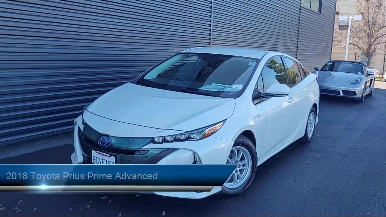 2018 Toyota Prius Prime Advanced 5D Hatchback Livermore Pleasanton ...