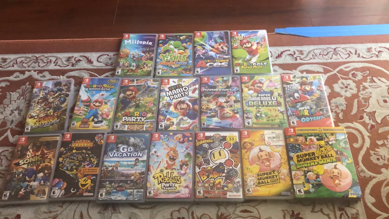 My Nintendo Switch Game Collection - YouTube