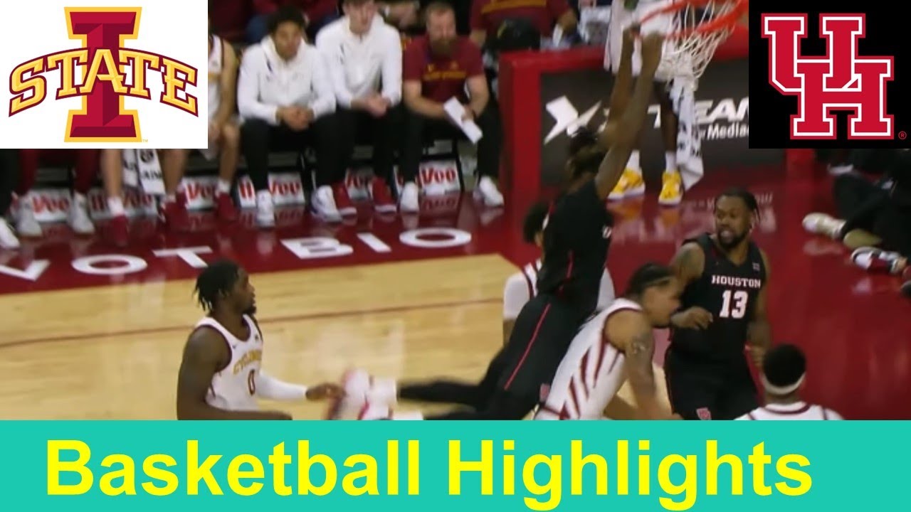 #2 Houston vs Iowa State Basketball Game Highlights, Jan 9 2024 - YouTube
