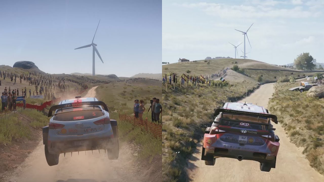 Evolution of Fafe Jump at Rally Portugal in WRC games (2016 - 2025 ...