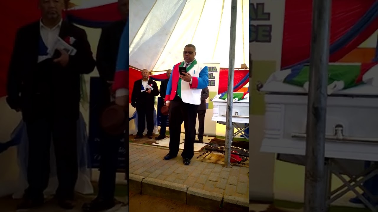 Griqua Royal House Gaob Aaron Messelaar - YouTube