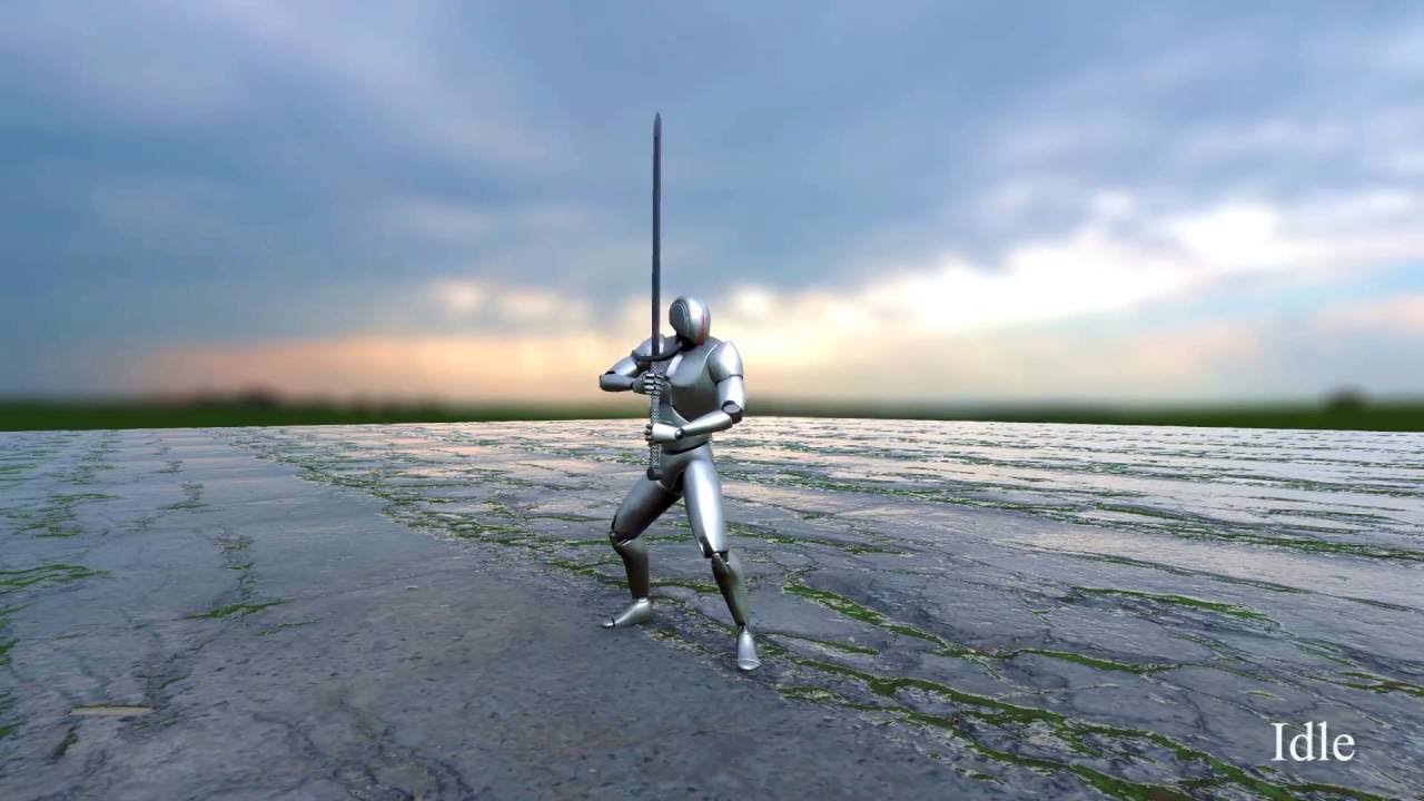 Two Handed Sword Animset - Unity - YouTube