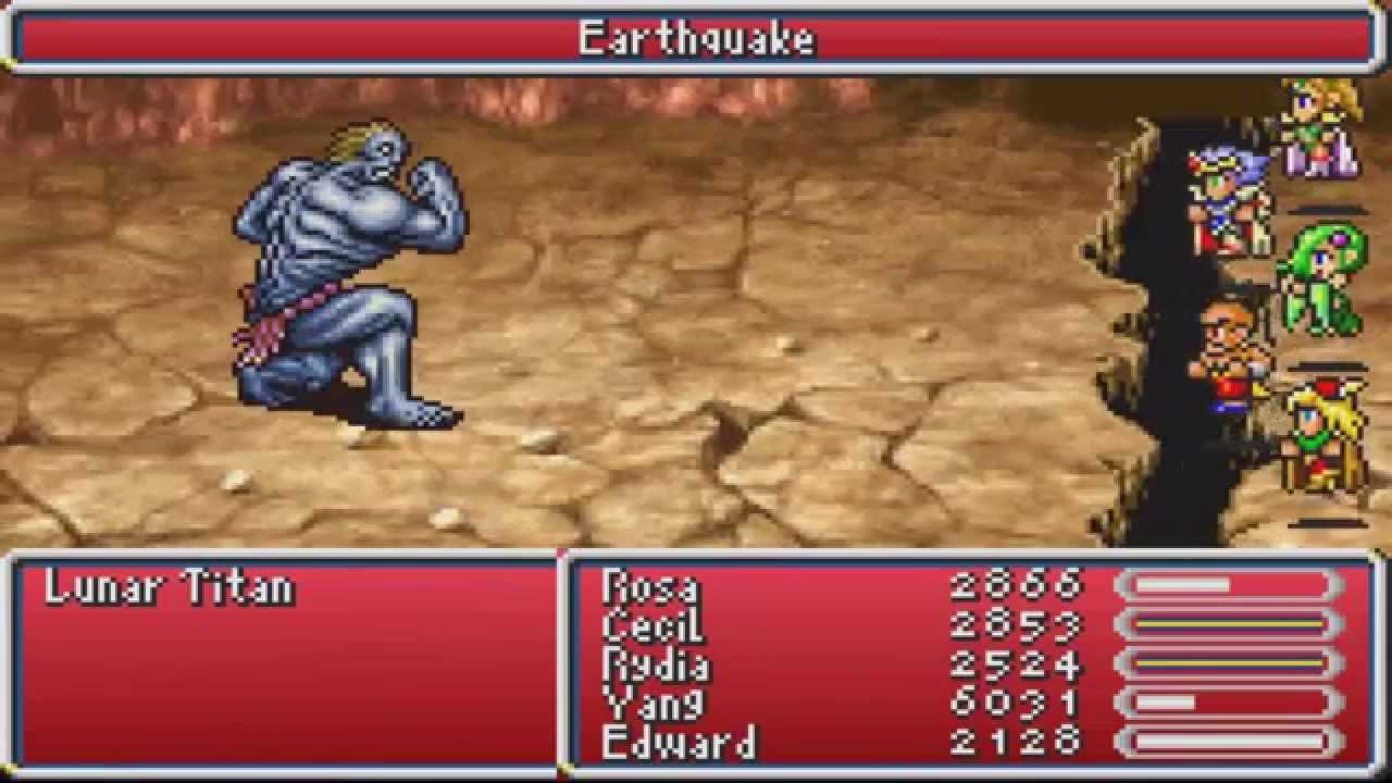 Final Fantasy IV Advance - Part 23: Yang, Edward, & Rydia's Trial - YouTube