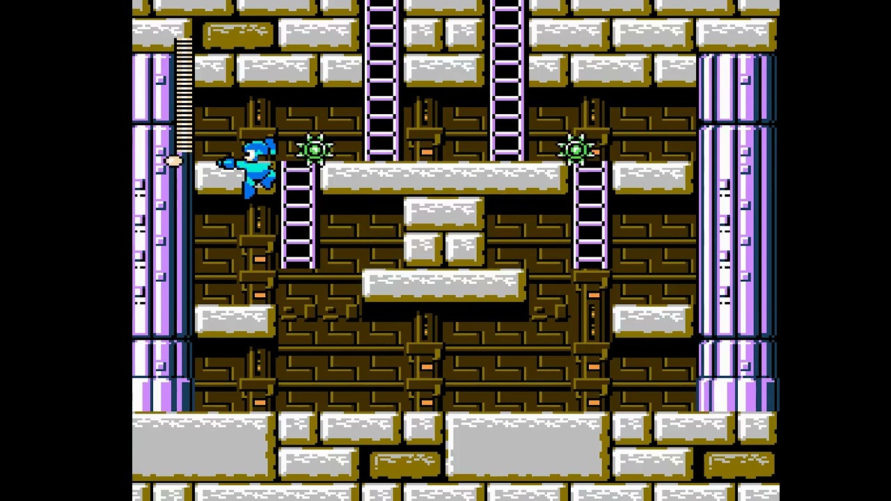 Mega Man 5 - Ladder Zip Glitch - YouTube