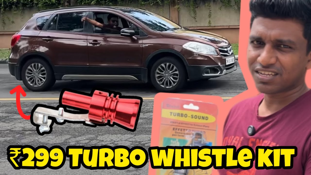 Turbo Whistle Kit from Amazon - Does it actually work? - YouTube