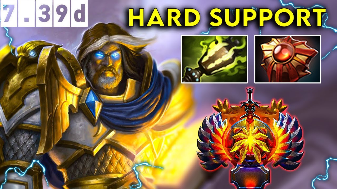 Omniknight Immortal Hard Support - Dota 2 Patch 7.39d Pro Pub Gameplay ...