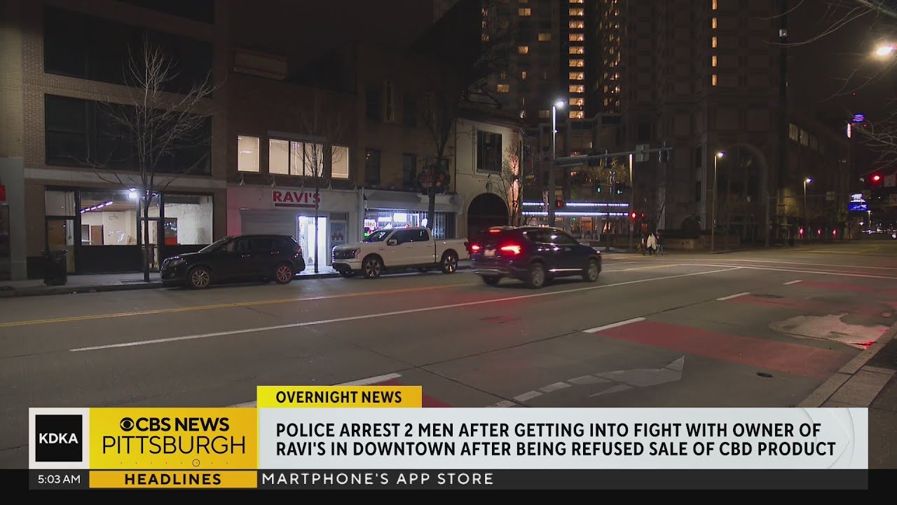 Police arrest two men who fought with Downtown Pittsburgh business ...