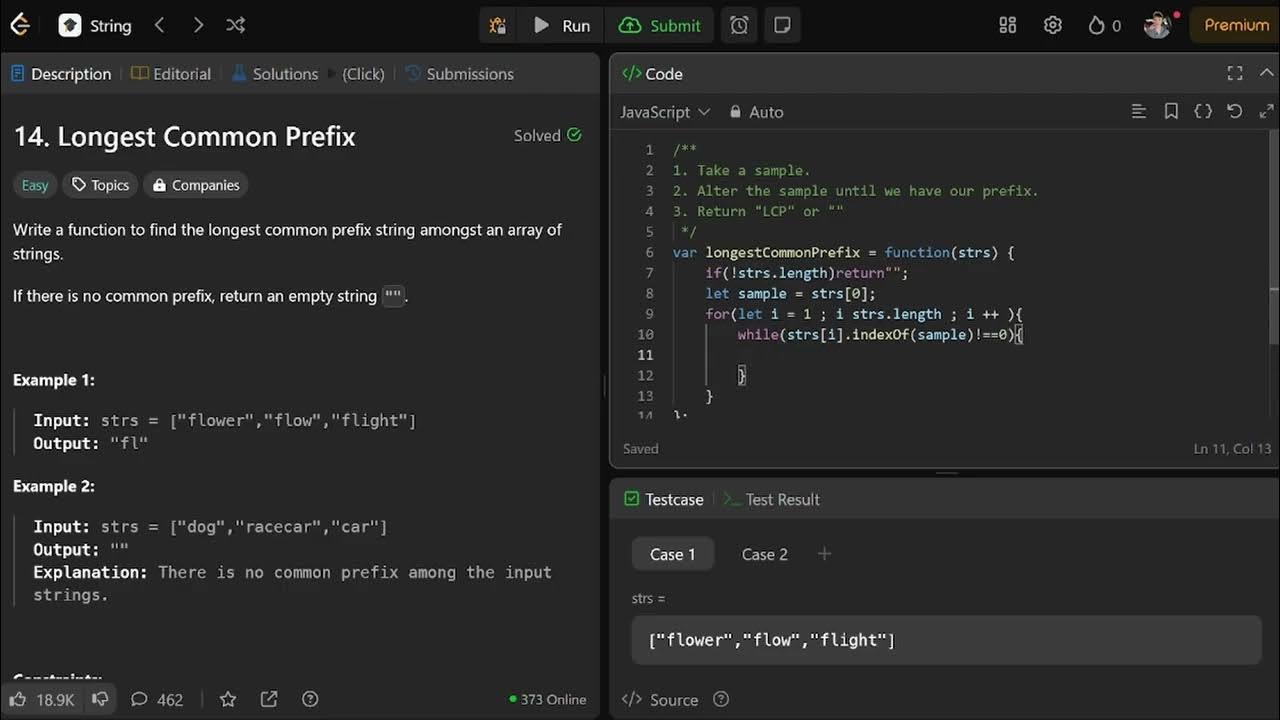 doing leetcode everyday until I get a job (day 185) - YouTube