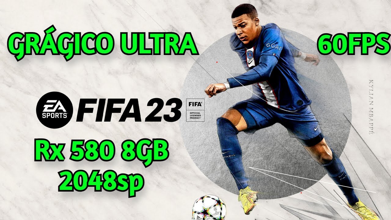 FIFA 23 GRÁFICO NO ULTRA (RX 580 8GB 2048SP) - YouTube