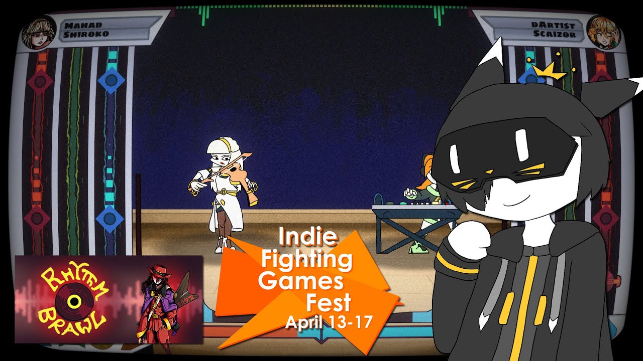 PvP Rhythm Game! #IndieFightingGamesFest | Rhythm Brawl - YouTube