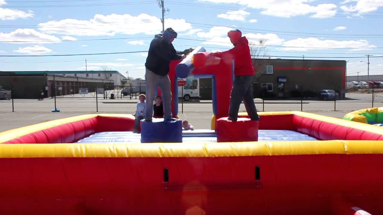 Inflatable Joust Arena - YouTube