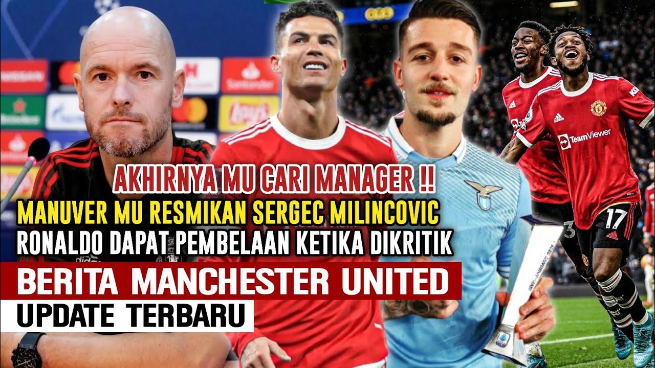 AKHIRNYA😍MU Lakukan Pencarian Manager Baru🤝Manuver MU RESMIKAN ...