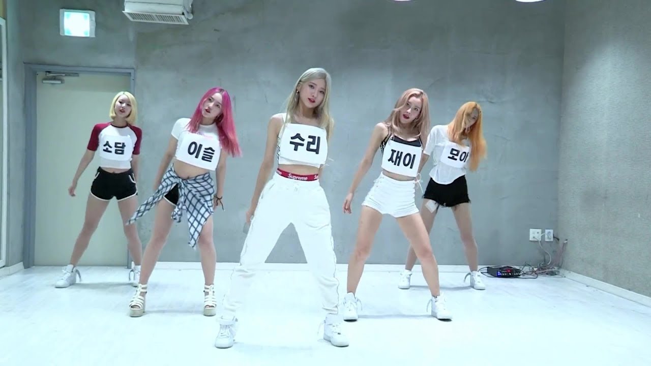 신인걸그룹 아모르(Amor) 타이틀곡 'Push Baby' 댄스 홍보영상 - YouTube