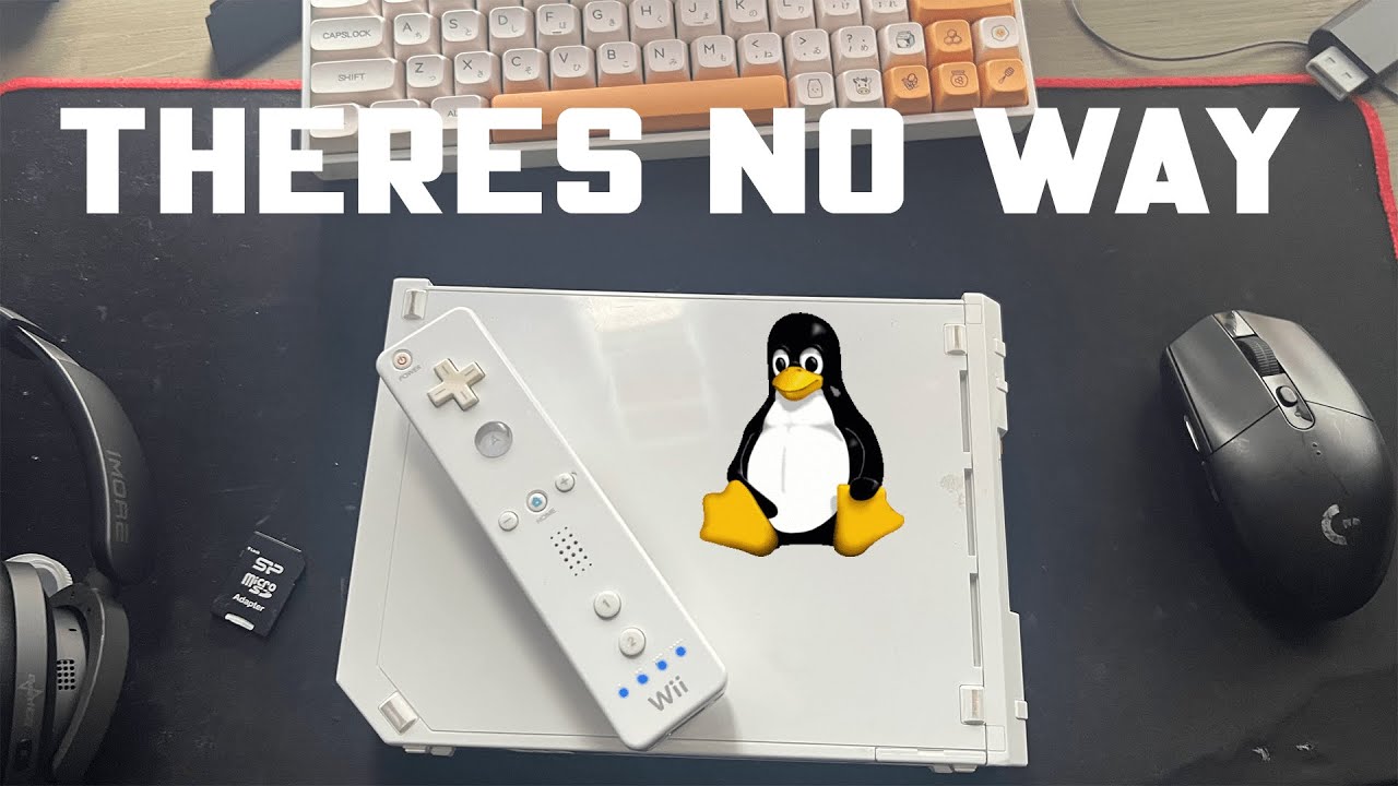 Installing LINUX on a Wii?! - YouTube