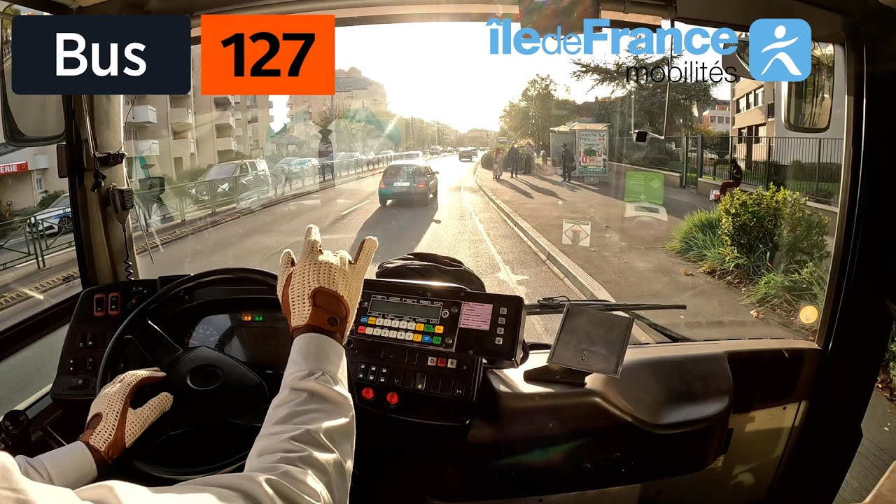 Bus 127 RATP | Place de la Résistance / Croix de Chavaux - YouTube