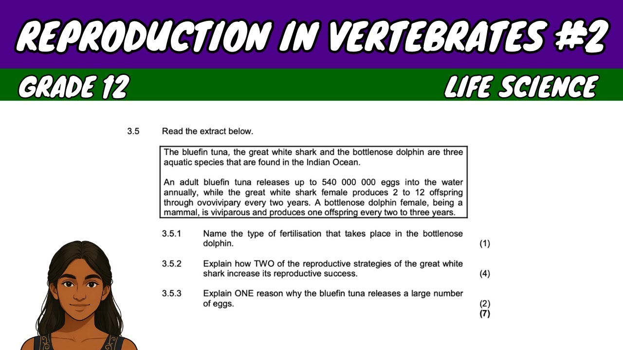 Reproduction in Vertebrates #2 | Grade 12 Life Science - YouTube