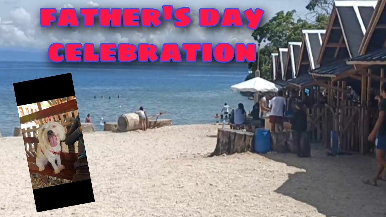 Father's day celebration at sayaw beach barili - YouTube