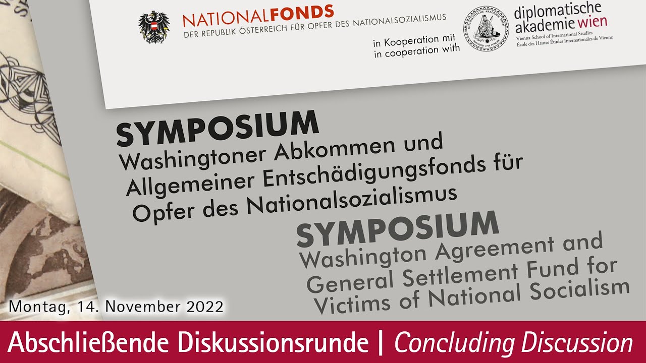 Washington Agreement Symposium: Abschlusspanel / Conclusion - YouTube