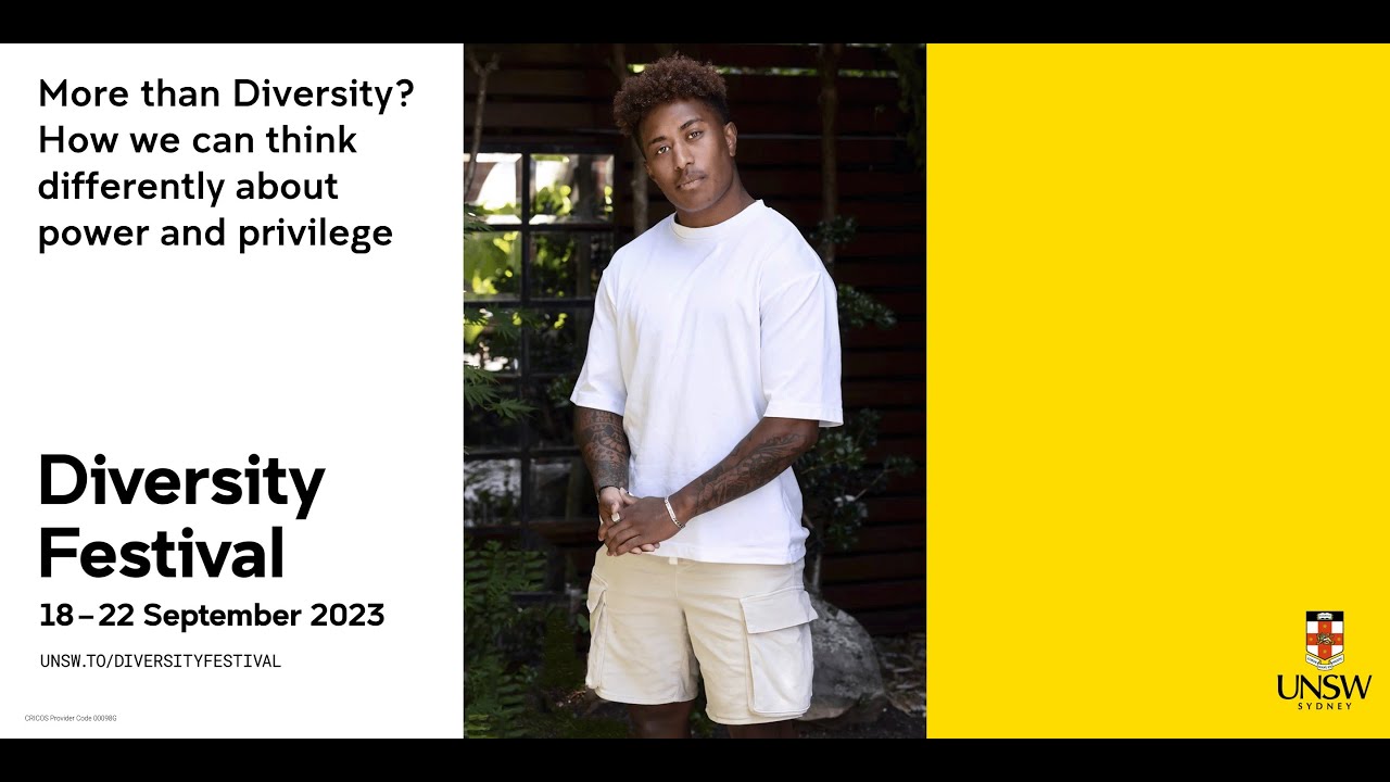 UNSW Diversity Festival 2023 | More than Diversity? Keynote and panel ...