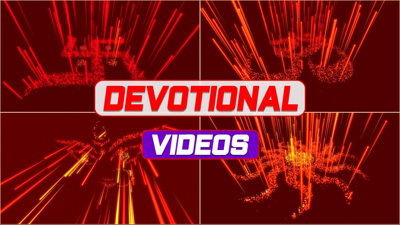 Devotional Background animation , Hindu Religious symbols, Bhakti ...