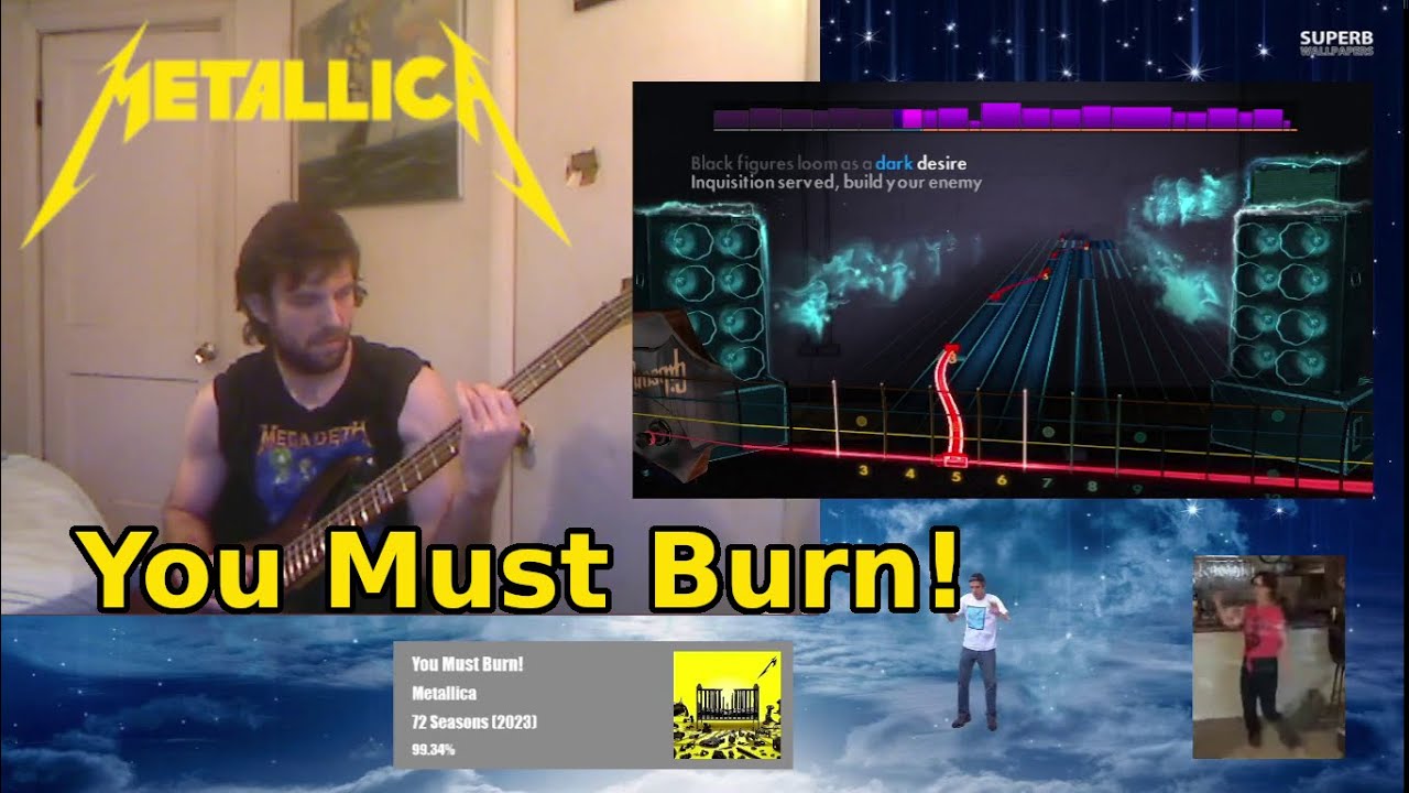 Metallica - You Must Burn! - Rocksmith 2014 CDLC (Bass 98%) - YouTube