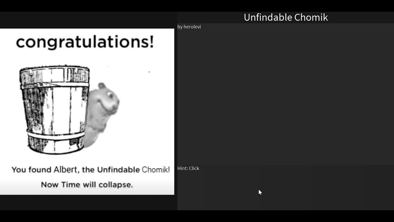 How to get Unfindable Chomik - Find The Chomiks - YouTube