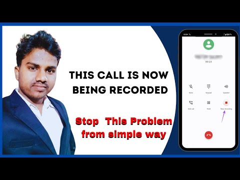 How to disable call recording announcement in phone.Your Call is now ...