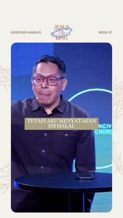 Eksposisi Markus Week 7 | Accomplished | Steven JC Polii - YouTube