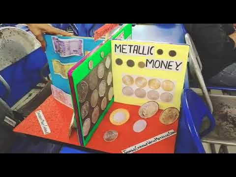 Development of Money |B.ED PROJECT| MODEL |COMMERCE | DIY |HOW TO MADE ...