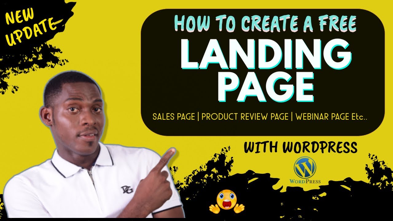 How To Create A Landing Page with WordPress - (Step By Step Guide ...