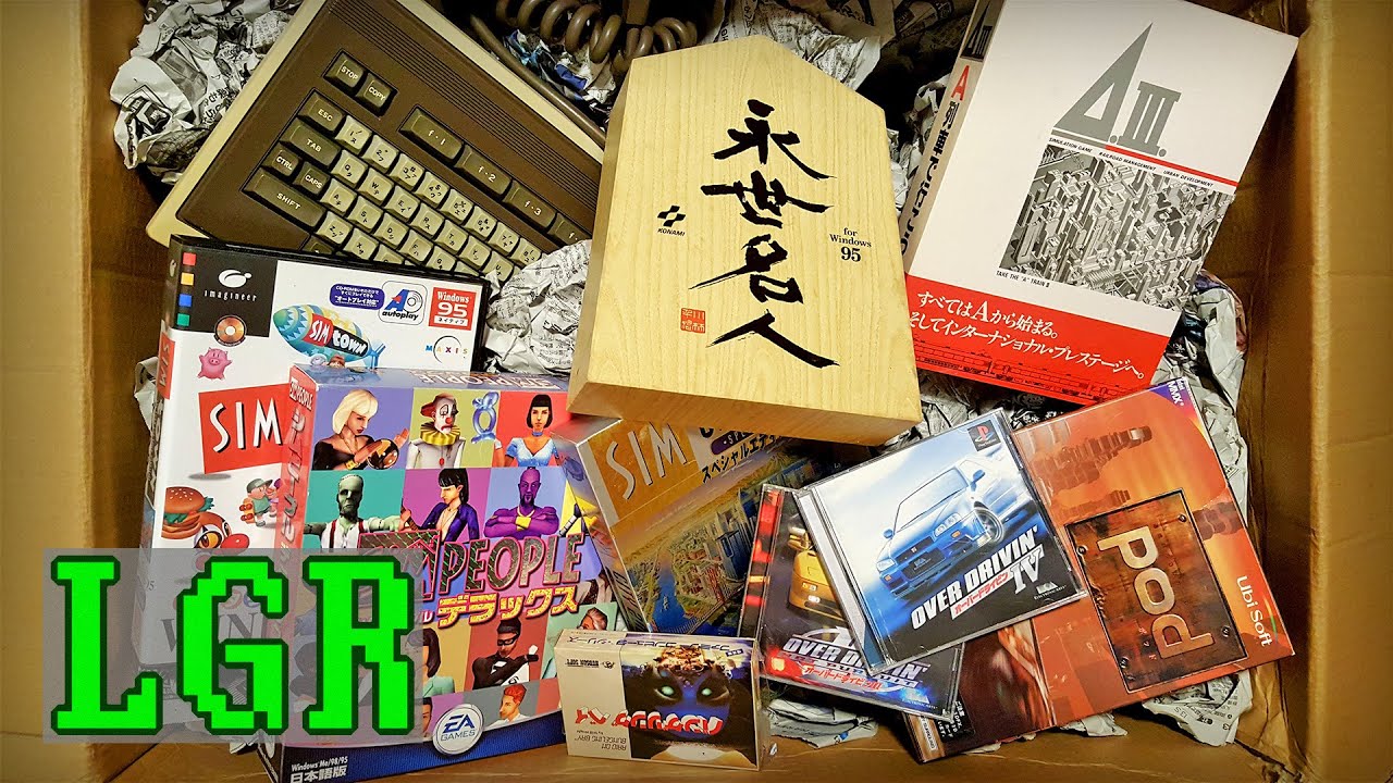LGR - Got a Huge Box of Japanese PC Stuff!