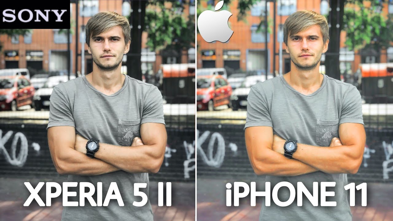 Sony Xperia 5 II Vs iPhone 11 Camera Comparsion - YouTube