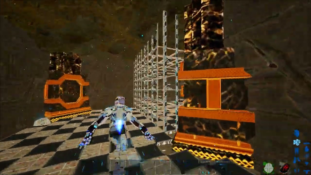 ARK BASE TOUR [labyrinth cave + Moonpool] OFFICIAL CONSTRUCTION. NTN ...