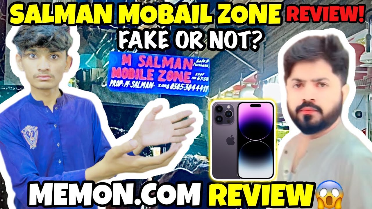Memon.com and salman mobail zone fake or not😱 - YouTube