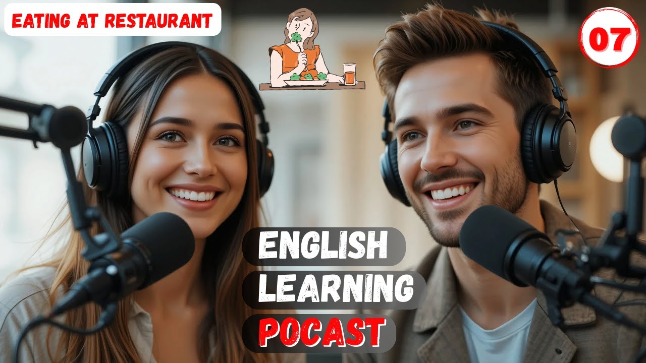 Eating at a restaurant | English learning podcast Conversation ...