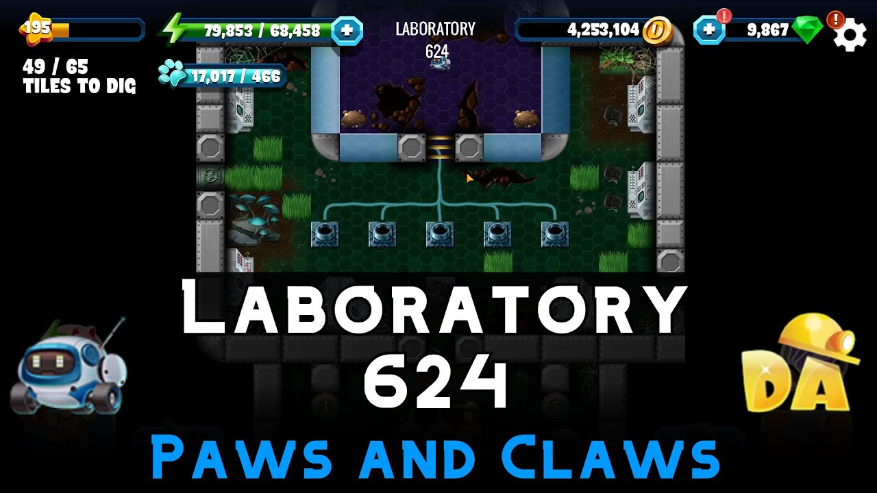 Laboratory 624 | Paws and Claws #1 | Diggy's Adventure - YouTube