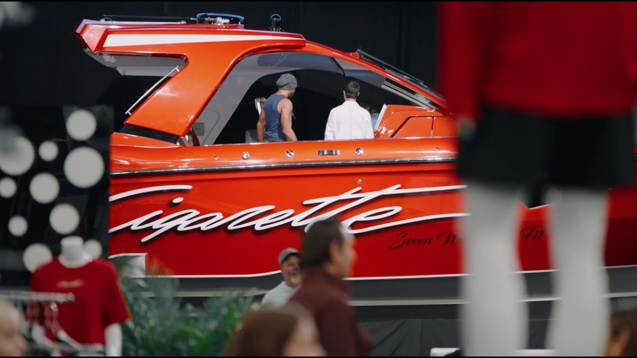 Cigarette Racing | 2024 Miami International Boat Show - YouTube