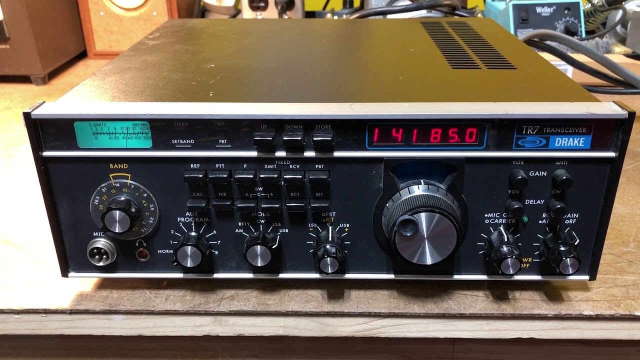 Drake TR-7 Transceiver - YouTube