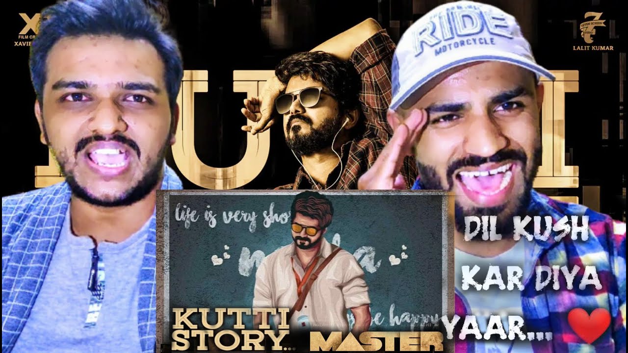 Master Kutti Story lyrical Video Song | REACTION | Thalapathy Vijay ...