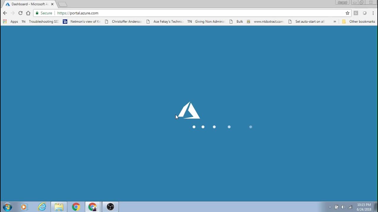 How to login to Azure Portal - YouTube